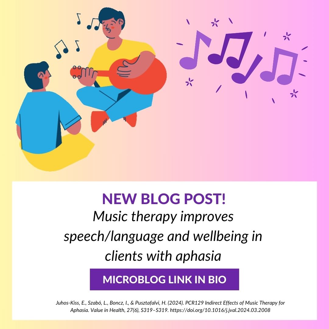 Music therapy improves speech/language and wellbeing in clients with ...